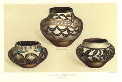 'Acoma Pottery' Giclee Print | Art.com