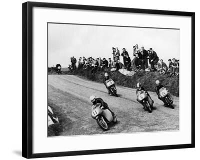 'Action from the Lightweight Tt Race, Isle of Man, 1958' Photographic ...