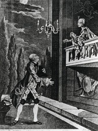 'Actors Barry Spranger and Mary Isabella Nossiter in Romeo and Juliet ...