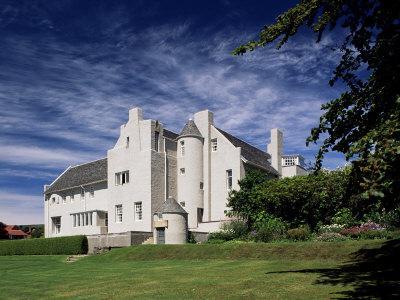 'Hill House, Built 1902-1904 by Charles Rennie Mackintosh, Helensburgh ...