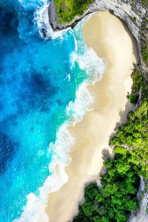 'Aerial Summer - Half Beach Heart' Photographic Print - Philippe ...