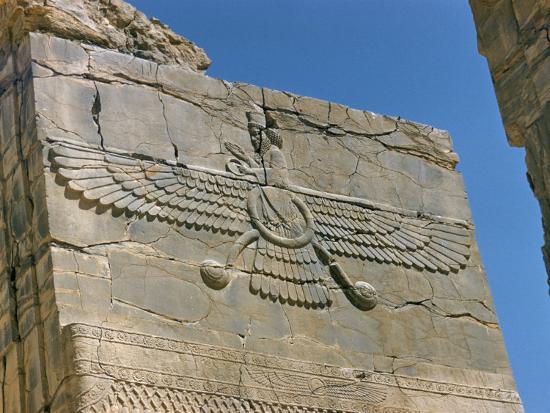 Ahura Mazda, Supreme God in Zoroastrianism, Persepolis, Unesco World ...