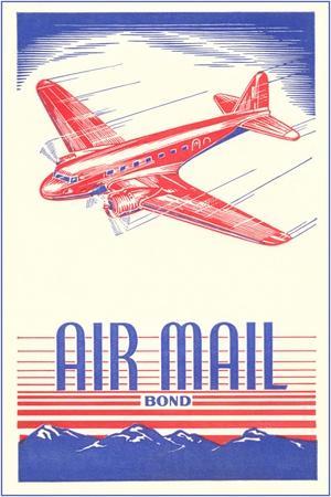 'Air Mail Bond' Art Print | Art.com