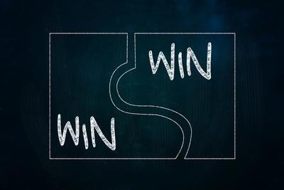 'Win-Win Puzzle' Art Print - airdone | Art.com