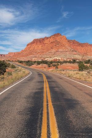 'Utah, Highway 24 in Capitol Reef National Park' Photographic Print ...