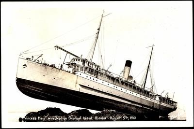 Alaska Usa, Dampfer Princess May,Schiffsunglück,1910 Giclee Print | Art.com