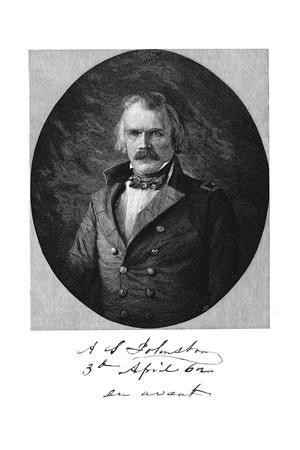 Albert Sidney Johnston, American Soldier Giclee Print | Art.com