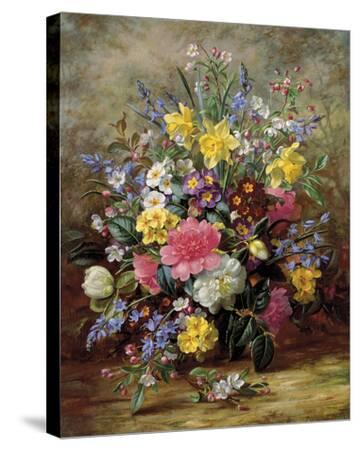 'Summer Floral II' Stretched Canvas Print - Albert Williams | Art.com