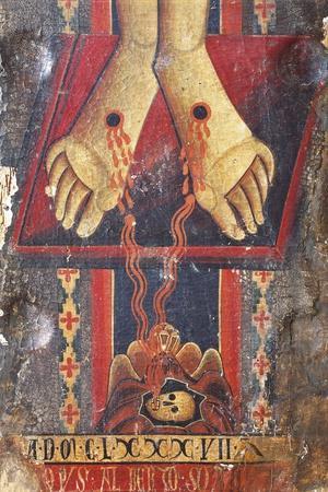 'Christ's Feet, Detail from the Crucifix, 1187' Giclee Print - Alberto ...