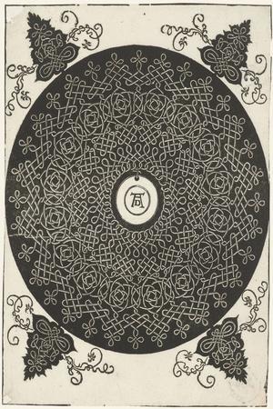 'Lace Design, 1575-85 (Print)' Giclee Print - Albrecht Dürer or Duerer ...