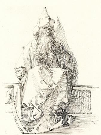 'Prophet Figure' Giclee Print - Albrecht Dürer or Duerer | Art.com