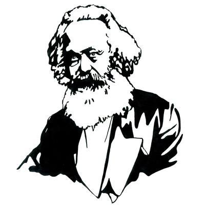 Portrait of Karl Marx (1818-1883), Philosopher and Political Theorist ...