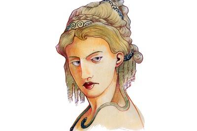 'Representation of the Deity Metis (Greek Mythology: Metis)' Giclee ...