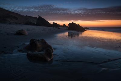 'Sunset over Pedra Furada Rock Formation in Jericoacoara, Brazil ...