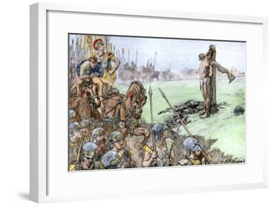 'Alexander the Great Punishing Bessus of Bactria, Who Assassinated ...