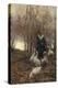 'The Goose Maiden-Brittany, 1881' Giclee Print - Alfred Edward Emslie ...