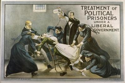 'Force-Feeding Women in Prison' Art Print - Alfred Pearse | Art.com