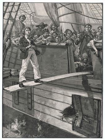 'Making Their Captives Walk the Plank is a Favourite Pastime of Pirates ...