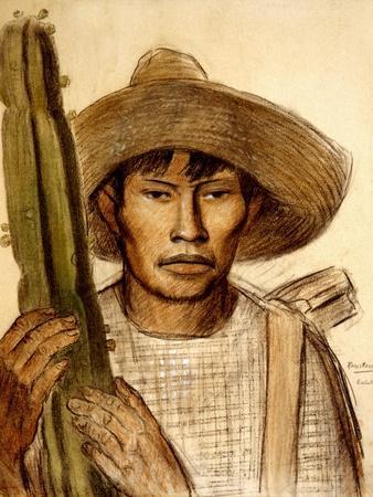 Mexican Man Painting