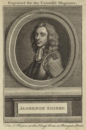 'Algernon Sidney' Giclee Print | Art.com