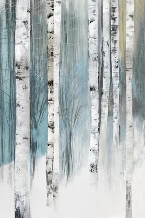 'Winter Birch' Art Print - Allison Pearce | Art.com