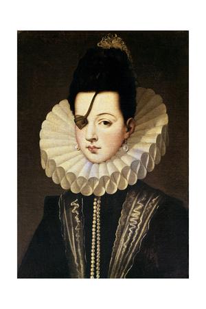 'Ana De Mendoza, Princess of Eboli, 16th Century, Spanish Renaissance ...