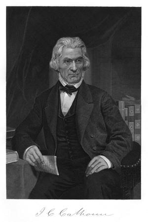 'John Caldwell Calhoun' Art Print - Alonzo Chappel | Art.com