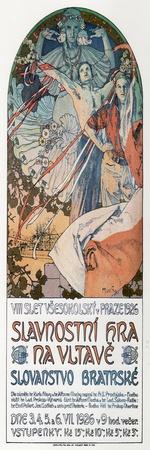 '8th Sokol Festival in Prague, 1925' Giclee Print - Alphonse Mucha ...