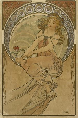 Alphonse Mucha Rose