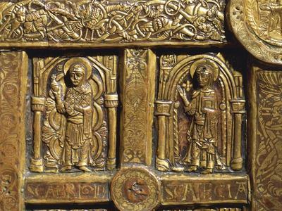 'Altar Frontal Depicting Saint Brigid and Saint Thecla, from Lisbjerg ...