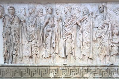 'Altar of Augustan Peace (Ara Pacis Augustae)' Photographic Print | Art.com