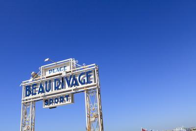 'Beau Rivage Beach Sign' Photographic Print - Amanda Hall | Art.com