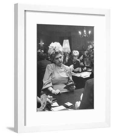 American Women Playing Bridge Photographic Print by Nina Leen | Art.com