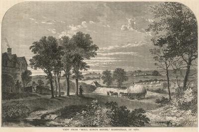 An Idyllic Scene in Hampstead in the 18th Century Art Print | Art.com