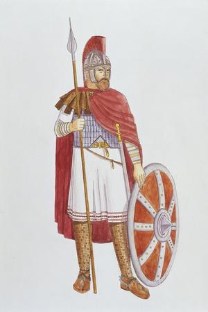 'Ancient Rome, Uniformed Military Officer' Giclee Print | Art.com