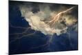 'Lightning on Clouds Sky.' Art Print - Andrew003 | Art.com