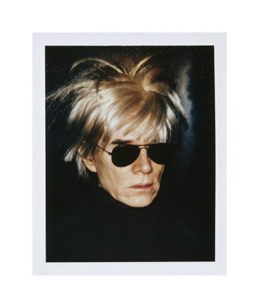 'Self-Portrait in Fright Wig, 1986' Giclee Print - Andy Warhol | Art.com