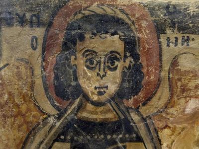 'Angel from Baouit, Egypt, Coptic Civilization, 6th Century' Giclee ...