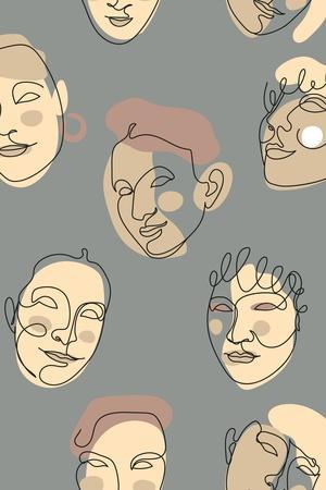 Feminine Patterns Poster 01 Giclee Print - Anna Rose | Art.com