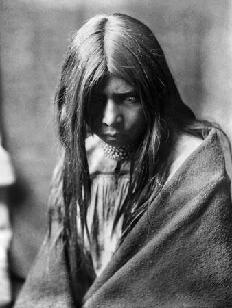 'Apache Man, C1906' Photographic Print - Edward S. Curtis | Art.com