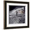 Apollo 15 Astronaut David Scott, Gives a Military Salute to US Flag on ...
