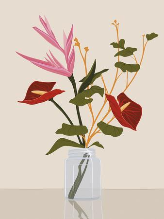 Vivid Tropical - Flourish Giclee Print - Aria Ellis | Art.com