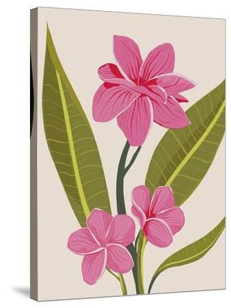 Vivid Tropical - Flower Stretched Canvas Print - Aria Ellis | Art.com