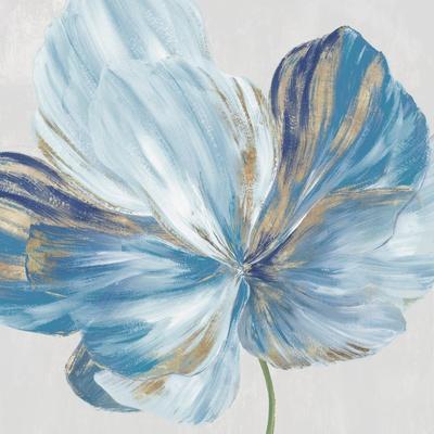 'Big Blue Flower I' Art Print - Aria K | Art.com