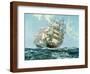 'Ariel and Taeping' Art Print - Montague Dawson | Art.com