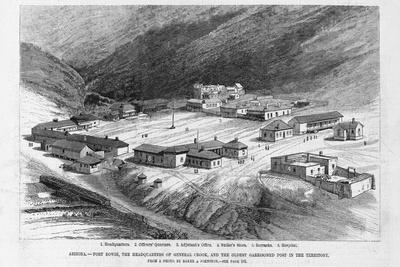 Arizona Fort Bowie The Headquarters Of General Crook And The