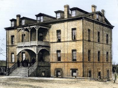 Armstrong Hall Built by Students of the Tuskegee Institute, Alabama ...