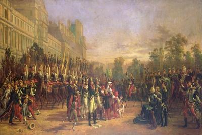 'Arrival at the Tuileries of Napoleon III and His Troops Returning from ...