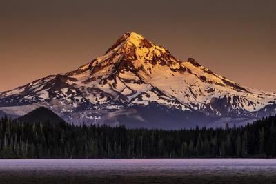 'Sunset over Mount Hood, Oregon, USA' Photographic Print - Art Wolfe ...