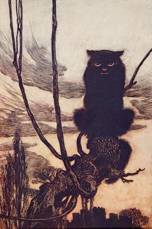 'By Day She Made Herself into a Cat ?, from the Fairy Tales of the ...